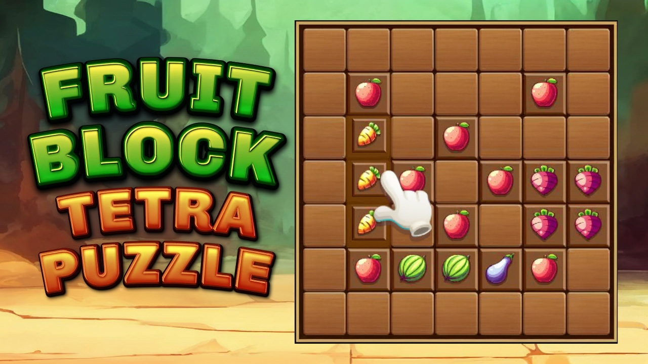 Fruit Block Tetra Puzzle 🕹️ Juega gratis en Play123