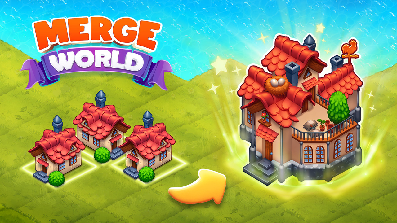 Merge World 🕹️ Juega gratis en Play123
