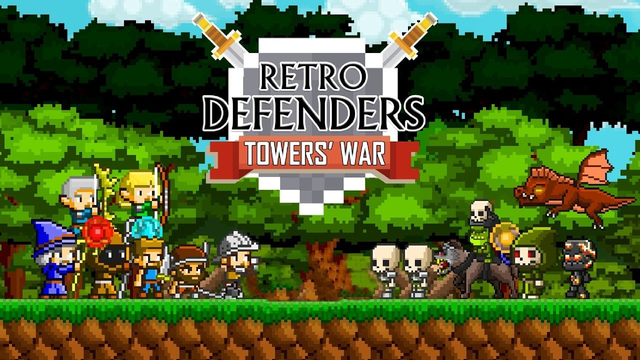 Retro Defenders: Towers' War 🕹️ Juega gratis en Play123
